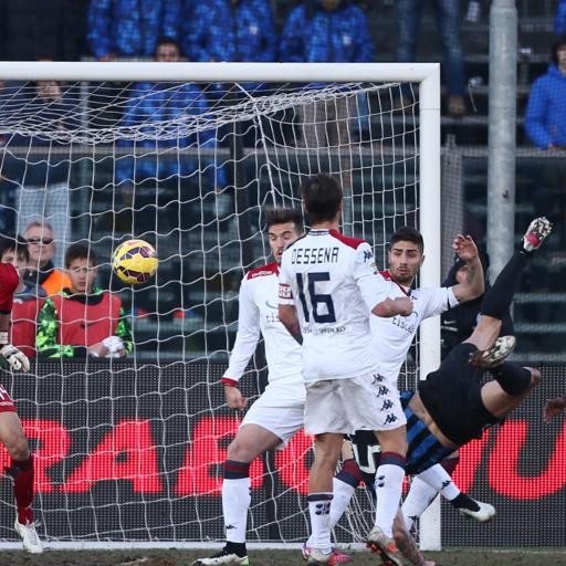 L’Atalanta piega il Cagliari al 94’ Formidabile rovesciata di Pinilla ...