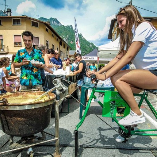 Un successo la prima Orobie Bike Fest Ecco la polenta fatta ...