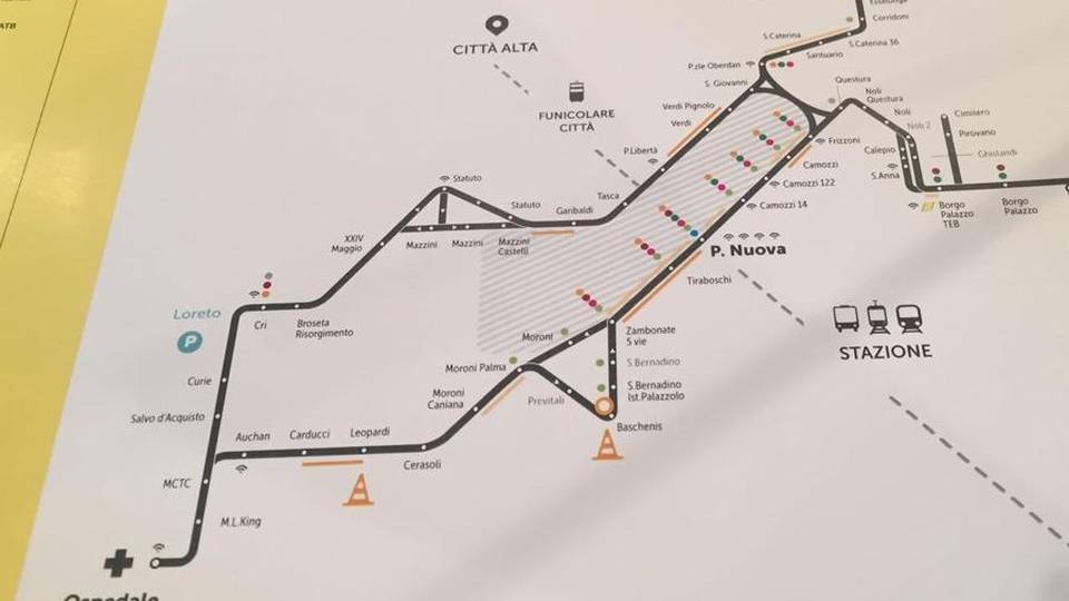 Ecco il nuovo metrobus di Bergamo Scopri percorsi, orari e nuove corsie ...
