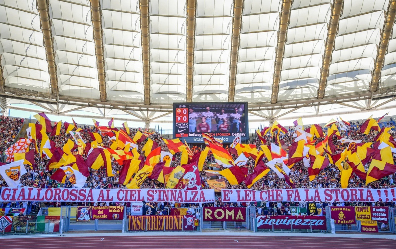 L’Atalanta torna a Roma. Storia della «curva sud»: un insieme di gruppi ...