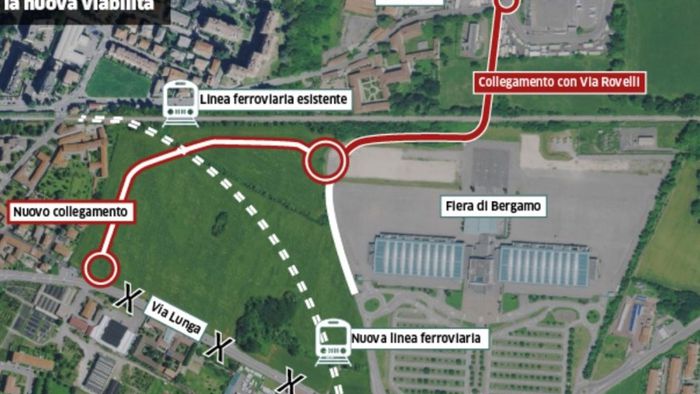 Via Lunga, nuovo tracciato per il treno per evitare il viadotto alto ...