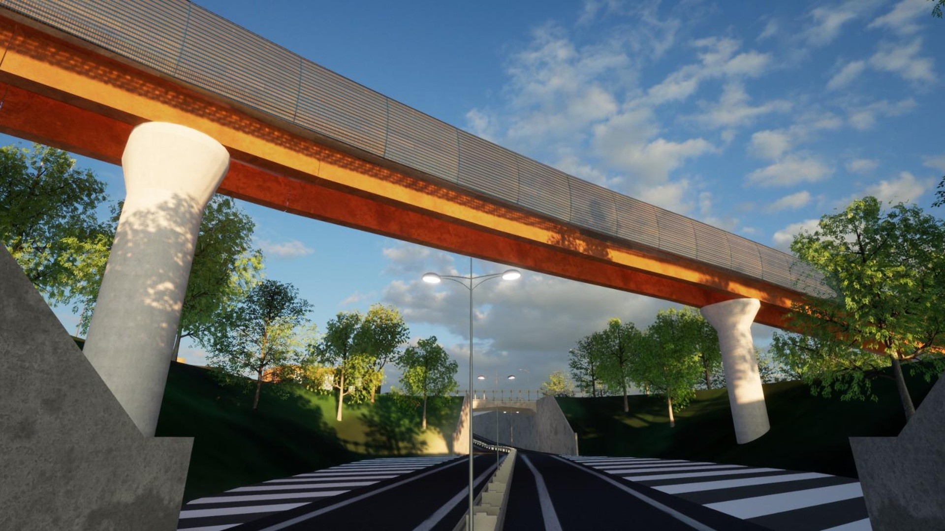 Rondò delle Valli, iniziato l’assemblaggio delle campate del cavalcavia ...