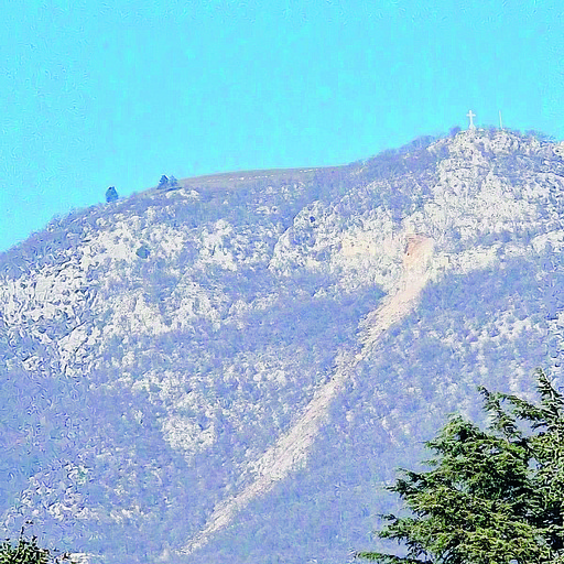 Boato sul lago d’Iseo, maxi frana sotto la Punta della Croce sopra ...