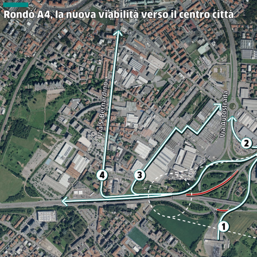 Rondò A4: sprint lavori, ma effetto gimkana. Ecco la mappa delle nuove ...