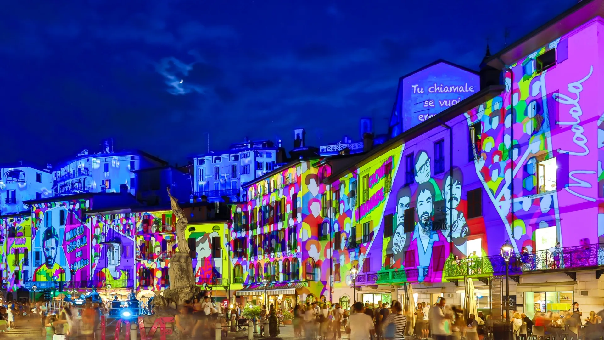 A Lovere la musica diventa pop art con «Il Borgo della Luce»