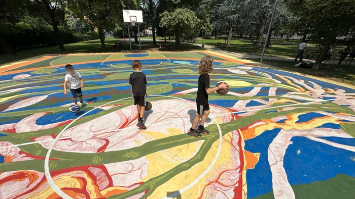 «Sab», la street art colora la Capitale con sei opere sui campi da ...