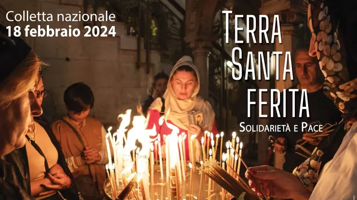 Una colletta per i popoli della Terra Santa