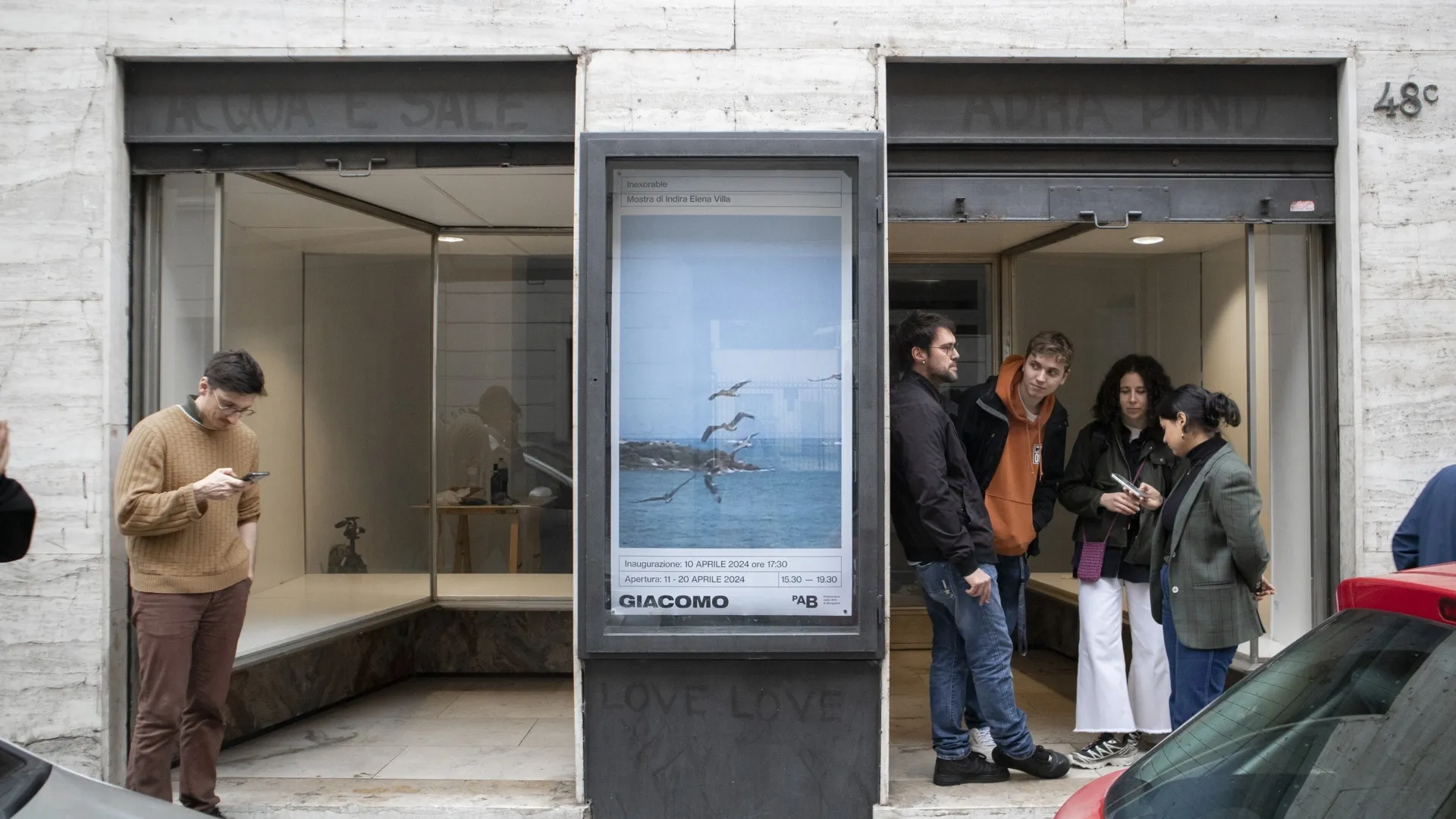 Lo Spazio Giacomo, galleria per giovani artisti