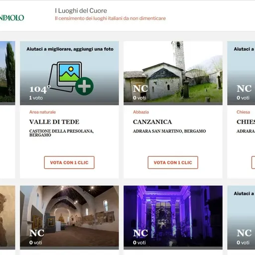 Vent’anni de «I Luoghi del Cuore»