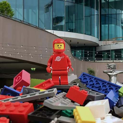 A ChorusLife un David di 635.000 mattoncini Lego