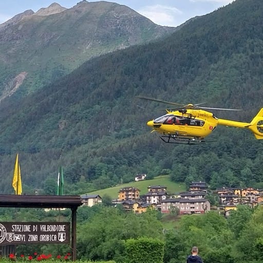 Scarica di sassi sul Pizzo Recastello, due feriti